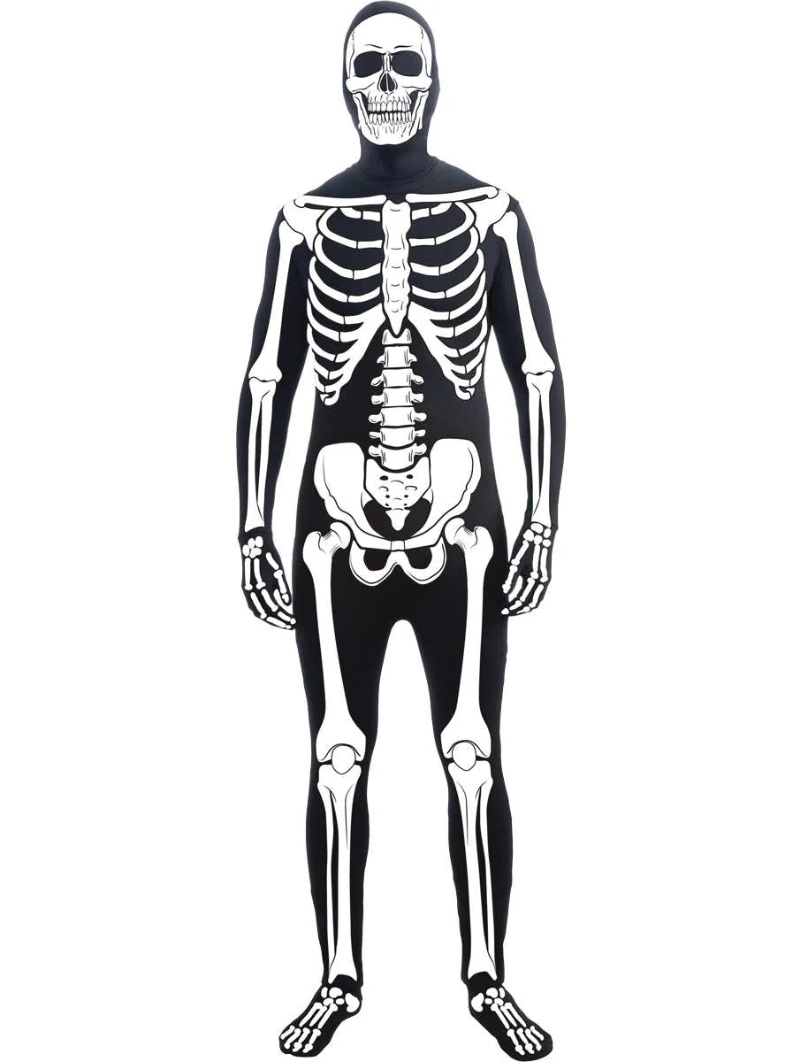 Spooky Skeleton Skin Suit - Perfect Adult Halloween Costume