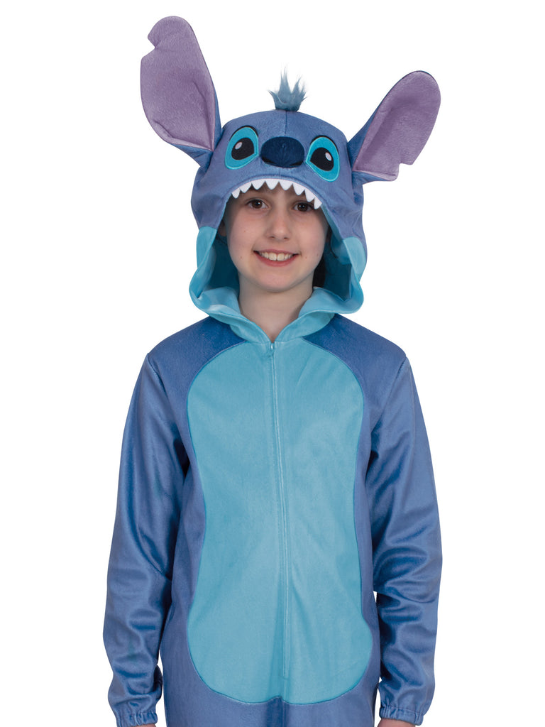 Children’s Deluxe Stitch Costume Soft Plush Disney Outfit for Kids