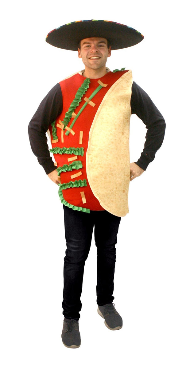 Buy Mexican Taco Funny Novelty Costume | Aussie Costume Shop