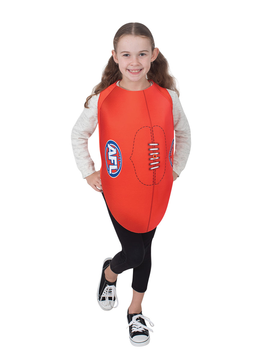 AFL Footy Child Tabard Costume Australian Rules Football Costume