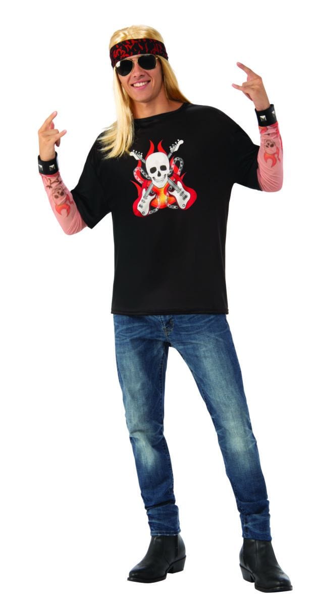 Rock Star 80s Hard Rocker Men's Costume