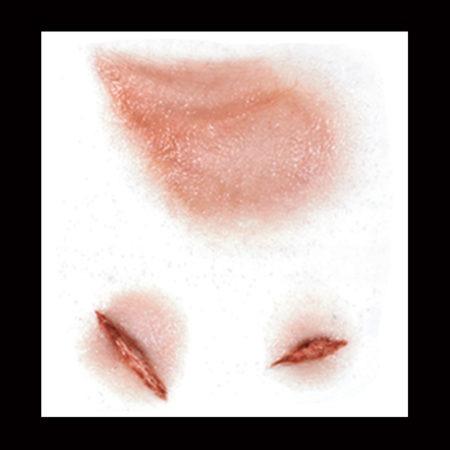 Beaten Up Halloween Costume Makeup 3D FX Transfers