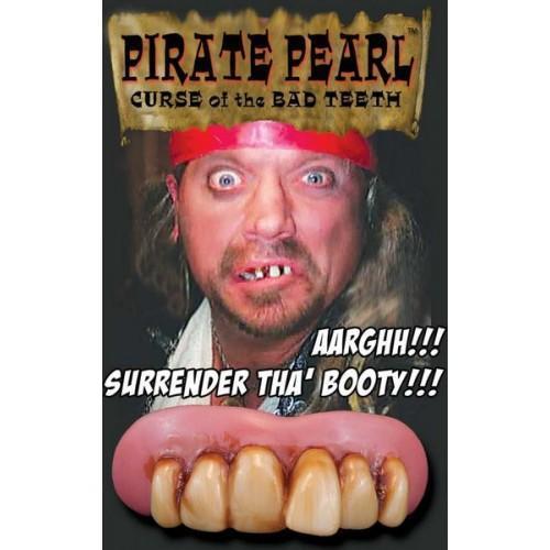 Pirate False Costume Pearl Teeth