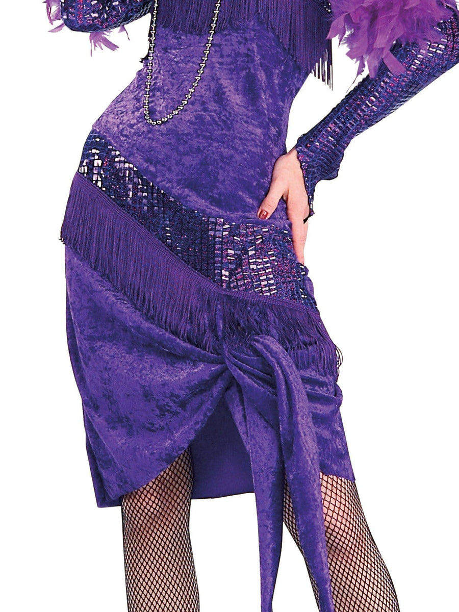 Flapper Fabulous Purple Women Costume