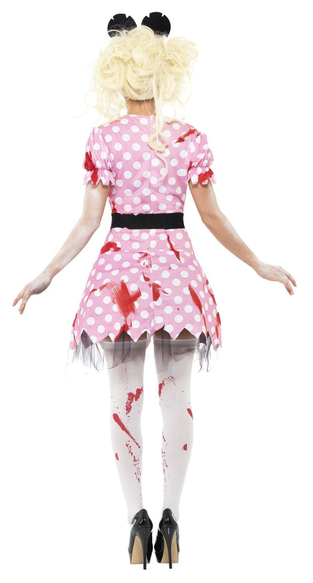 Zombie Rodent Halloween Mouse Women's Costume