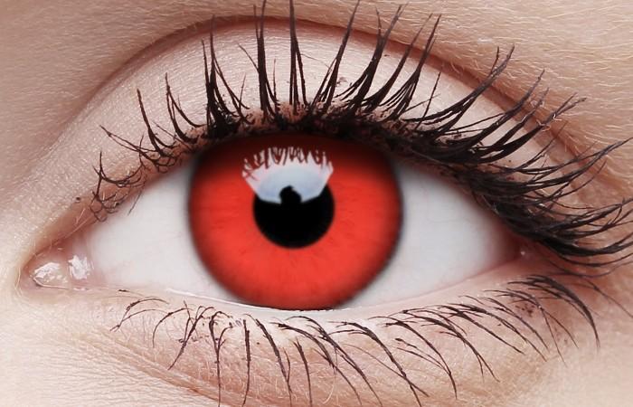 Red Devil Contact Lenses Halloween Eye Contacts 3 Months
